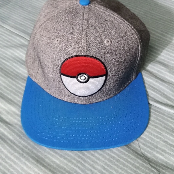 Pokemon | Accessories | Pokemon Pokeball Adjustable Snapback Hat Cap ...